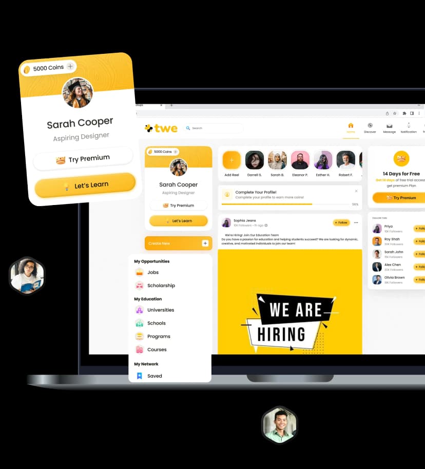 +twe: AI-Powered Career & Education Platform
